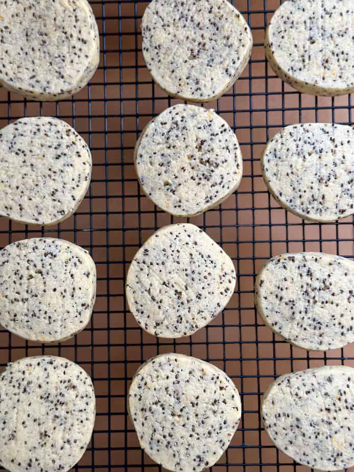 Chia Seed Cookies - Hungry Dane Kitchen