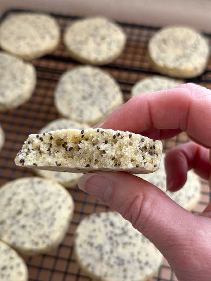 Chia Seed Cookies - Hungry Dane Kitchen