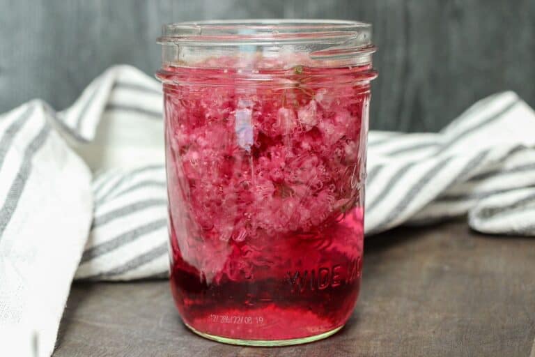 Chive Blossom Vinegar - Hungry Dane Kitchen